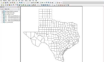Dear Steve... I have a shapefile of counties of the southeast United ...